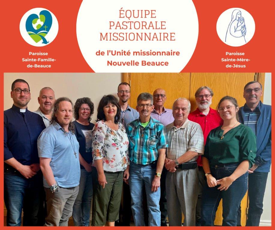 L'équipe pastorale missionnaire